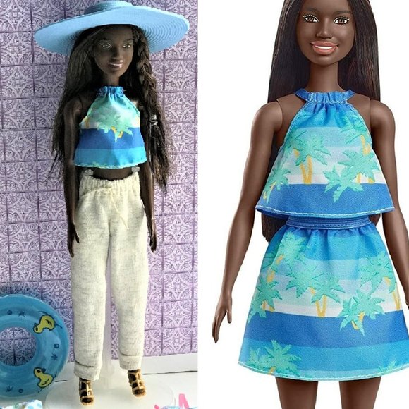 Barbie | Toys | Ocean Barbie Doll With Doll Stand Many Accessories New ...